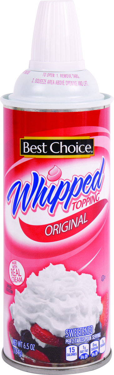 Mosers Foods : Best Choice Whipping Light Cream 7 oz