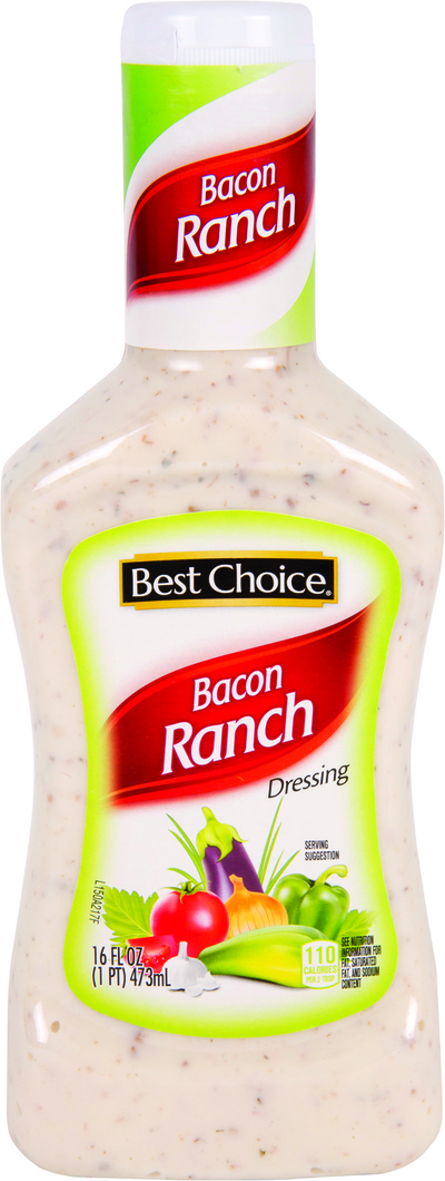 Mosers Foods : Best Choice Bacon Ranch Salad Dressing 16 oz