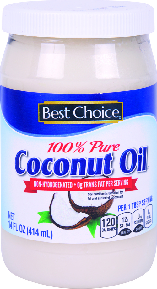 LinnThriftway : Best Choice Coconut Oil 100% Pure 14 oz
