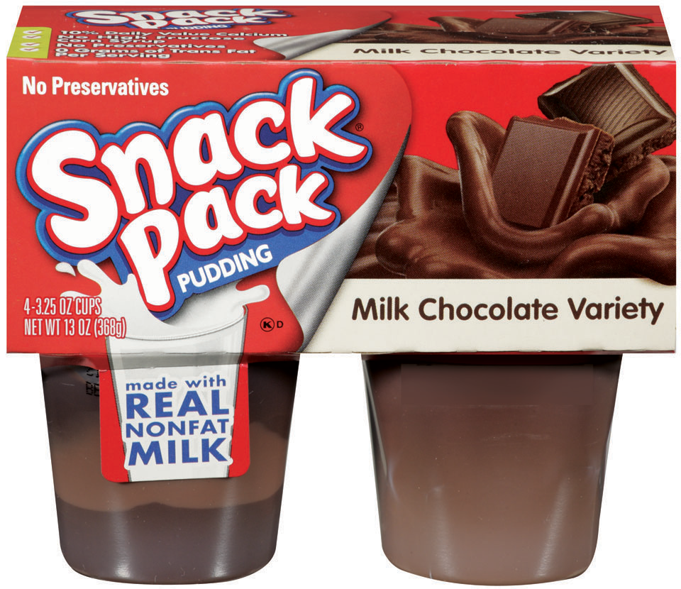 Crump’s Food Center : Snack Pack Milk Chocolate Variety Pack Pudding 4 ...